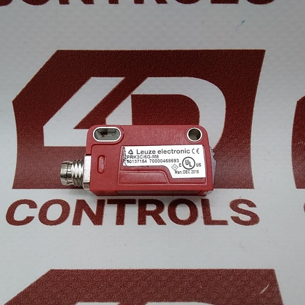 PRK3C/6G-M8 | Leuze | Optical Sensor, 10-30VDC, Red Light