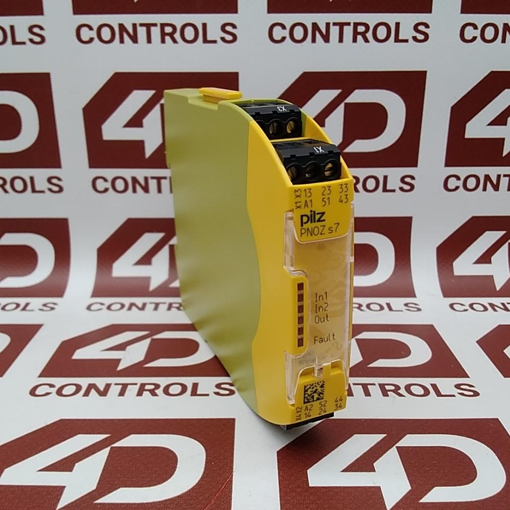 750107 | Pilz | (PNOZ-S7-24VDC-4N/O-1N/C), Safety Relay, 2W