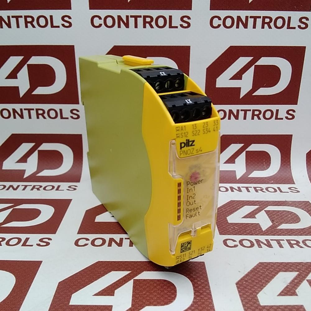 750104 | Pilz | (PNOZS424VDC3NO1NC), Safety Relay, 24VDC