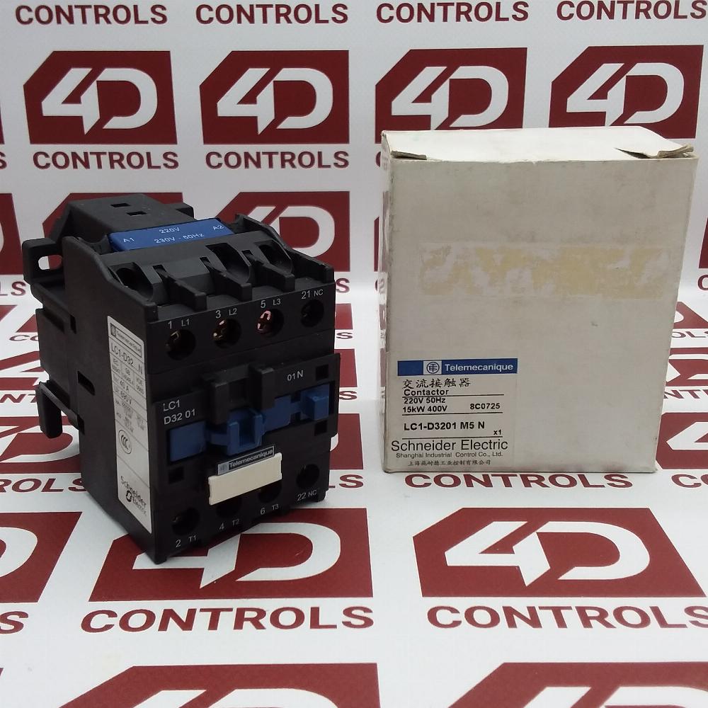 LC1-D3201-M5 | Telemecanique | Contactor, 3 Pole, 32A, 50Hz