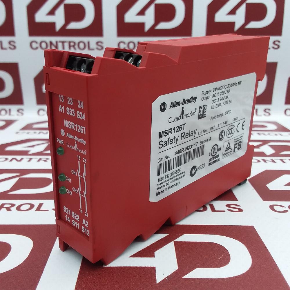 440R-N23117 | Allen Bradley | MSR126T Minotaur, Safety Relay