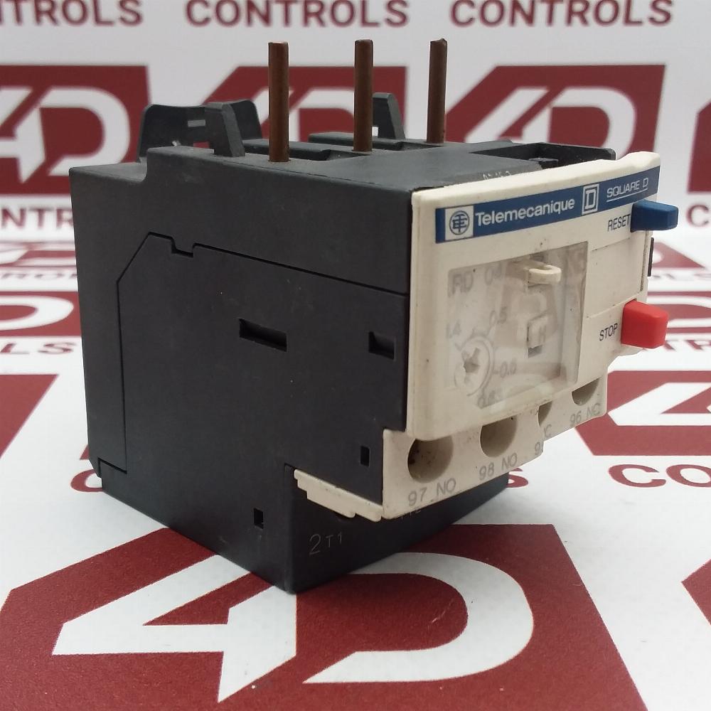 LRD 04 | Telemecanique | Overload Relay, 3 Pole, 0.4-0.63A