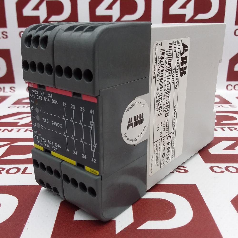 2TLA010026R0000 | ABB | RT6, Safety Relay, 24VDC