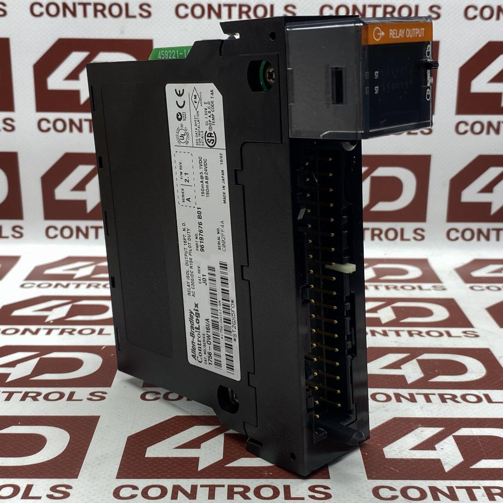 1756-OW16I | Allen Bradley | ControlLogix, 16 Relay Outputs