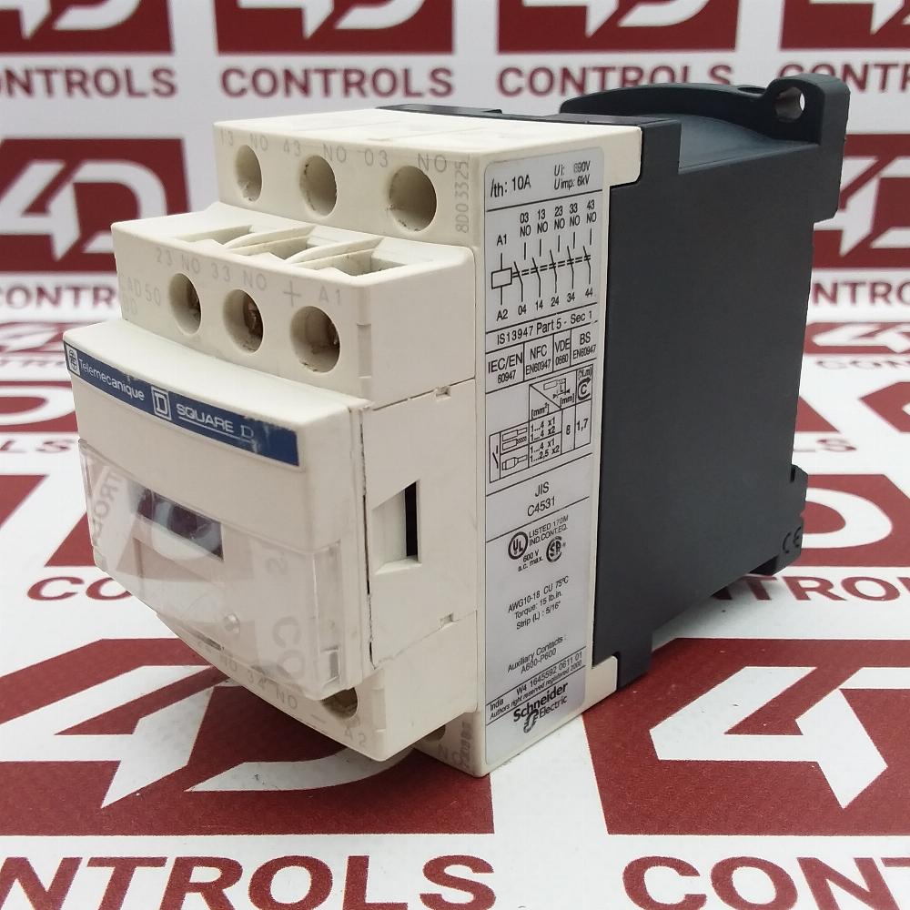 CAD50BD | Schneider | Tesys D, Control Relay, 5 NO, 10A