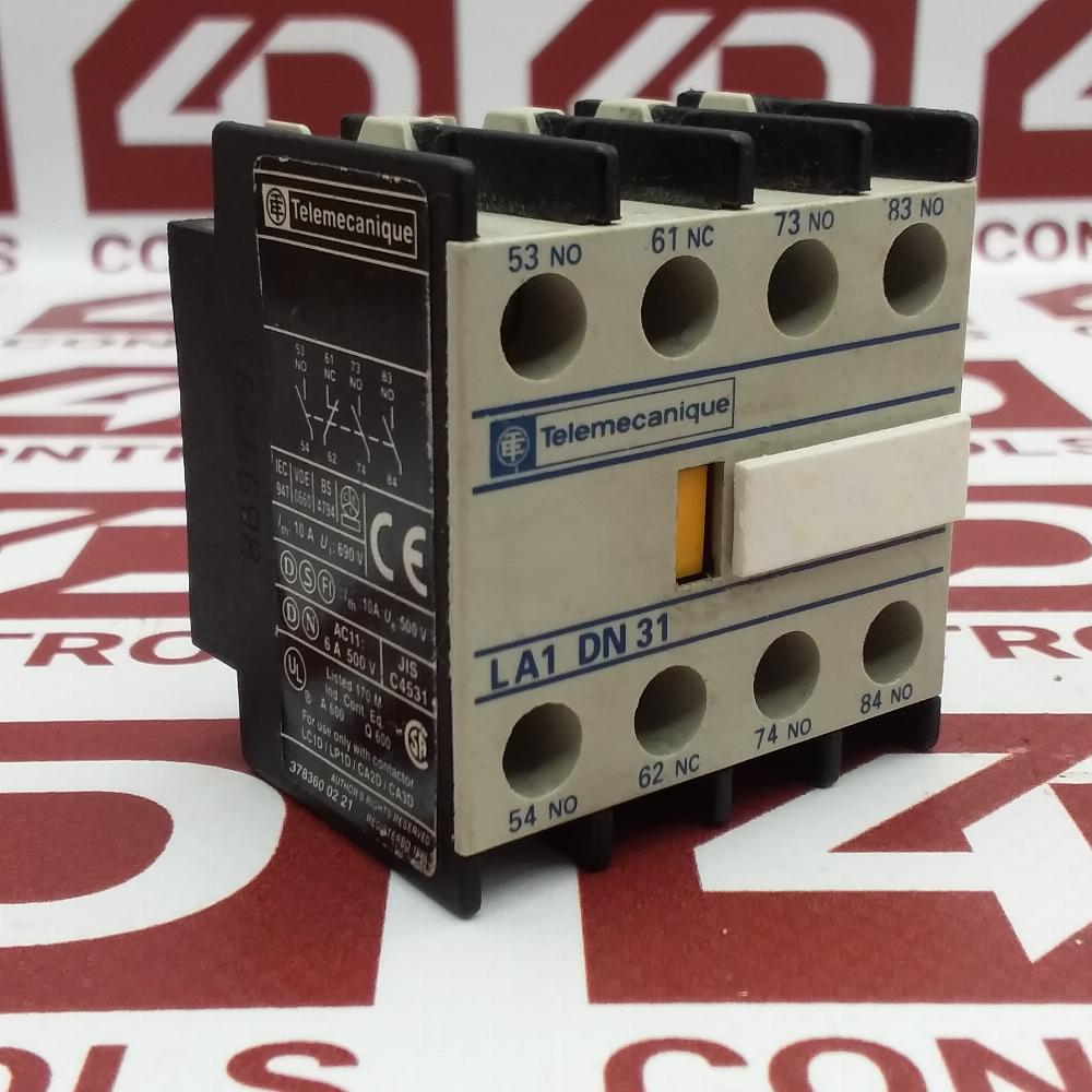 LA1DN31 | Schneider | Auxiliary Contact Block, 3 N.O / 1 N.C