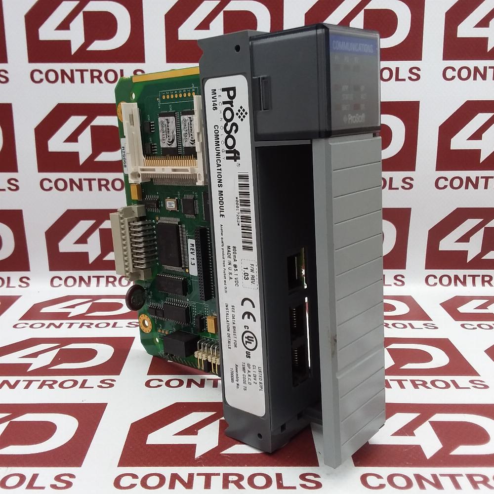 MVI46-MCM | ProSoft | Communication Module, 800ma At 5.1vdc