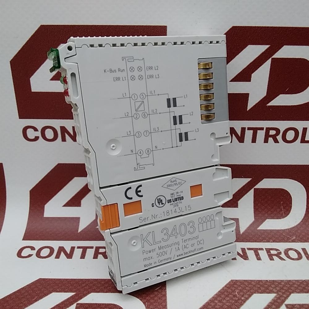 KL3403 | Beckhoff | Bus Terminal, 3 Phase Power Measurement