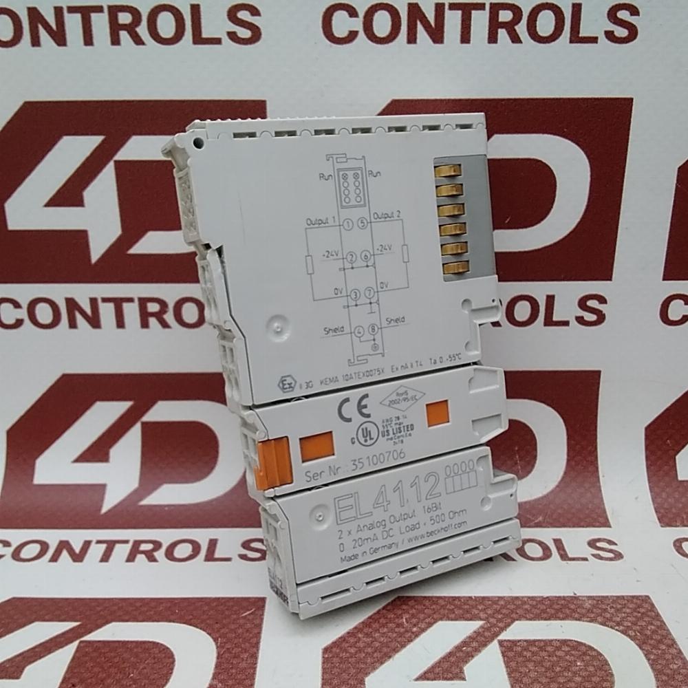 EL4112 | Beckhoff | Ethercat Terminal, 2 Channel, 0-20mA