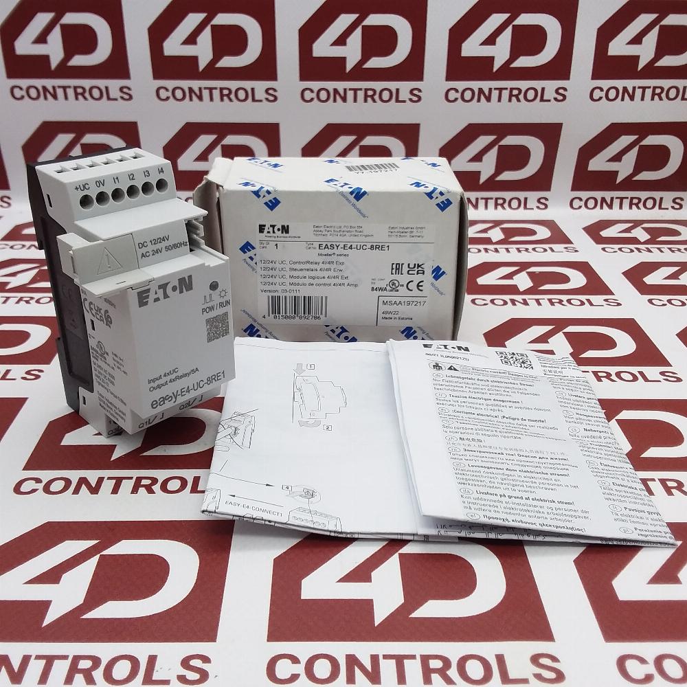 EASY-E4-UC-8RE1 | Eaton | Input/Output Extension, 12/24dc