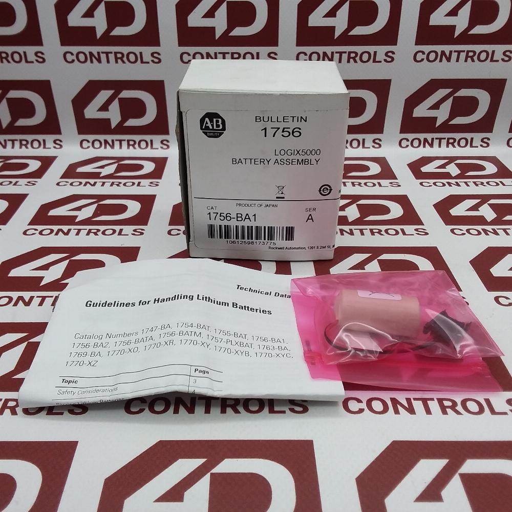 1756-BA1 | Allen Bradley | ControlLogix/FlexLogix, 3 Vdc