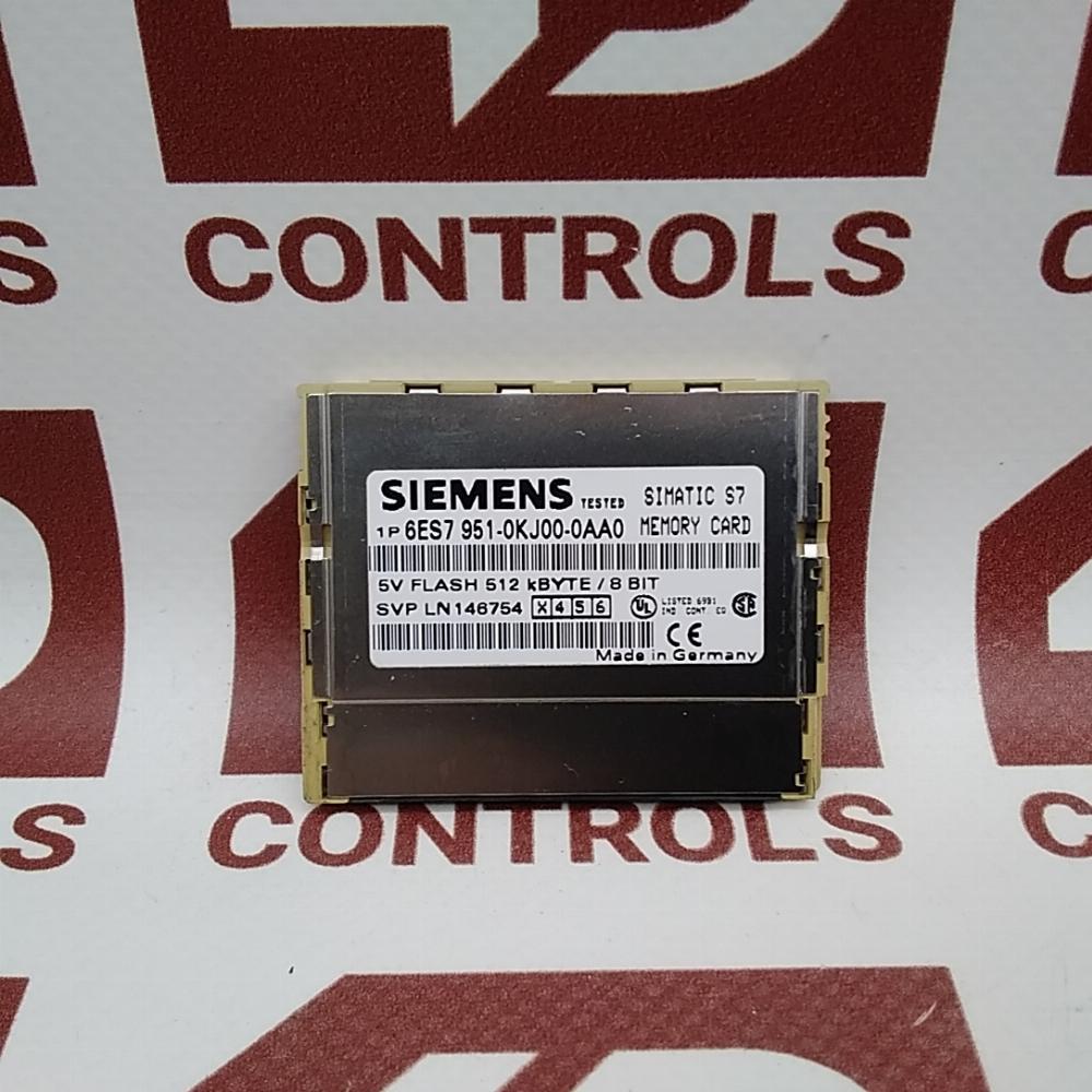 6ES7 951-0KJ00-0AA0 | Siemens | S7-300, Memory Card, 512 Kb