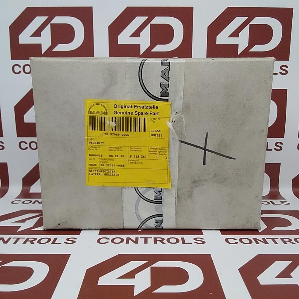 30.97060-0665 | Man Roland | Lateral Register Assembly