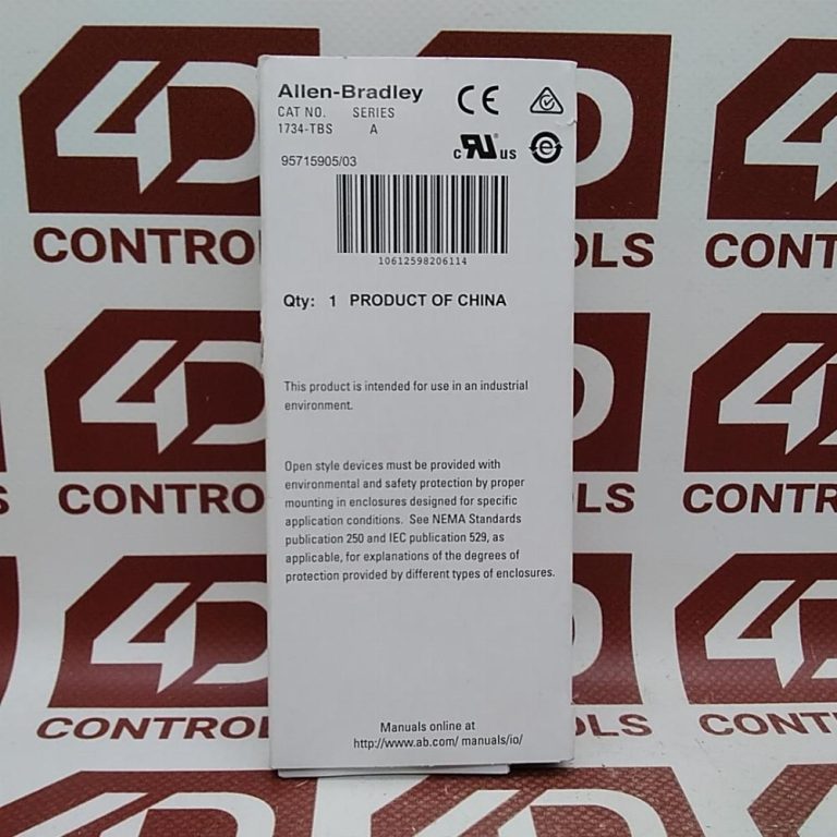 1734-TBS | Allen Bradley | Point I/O, Terminal Base