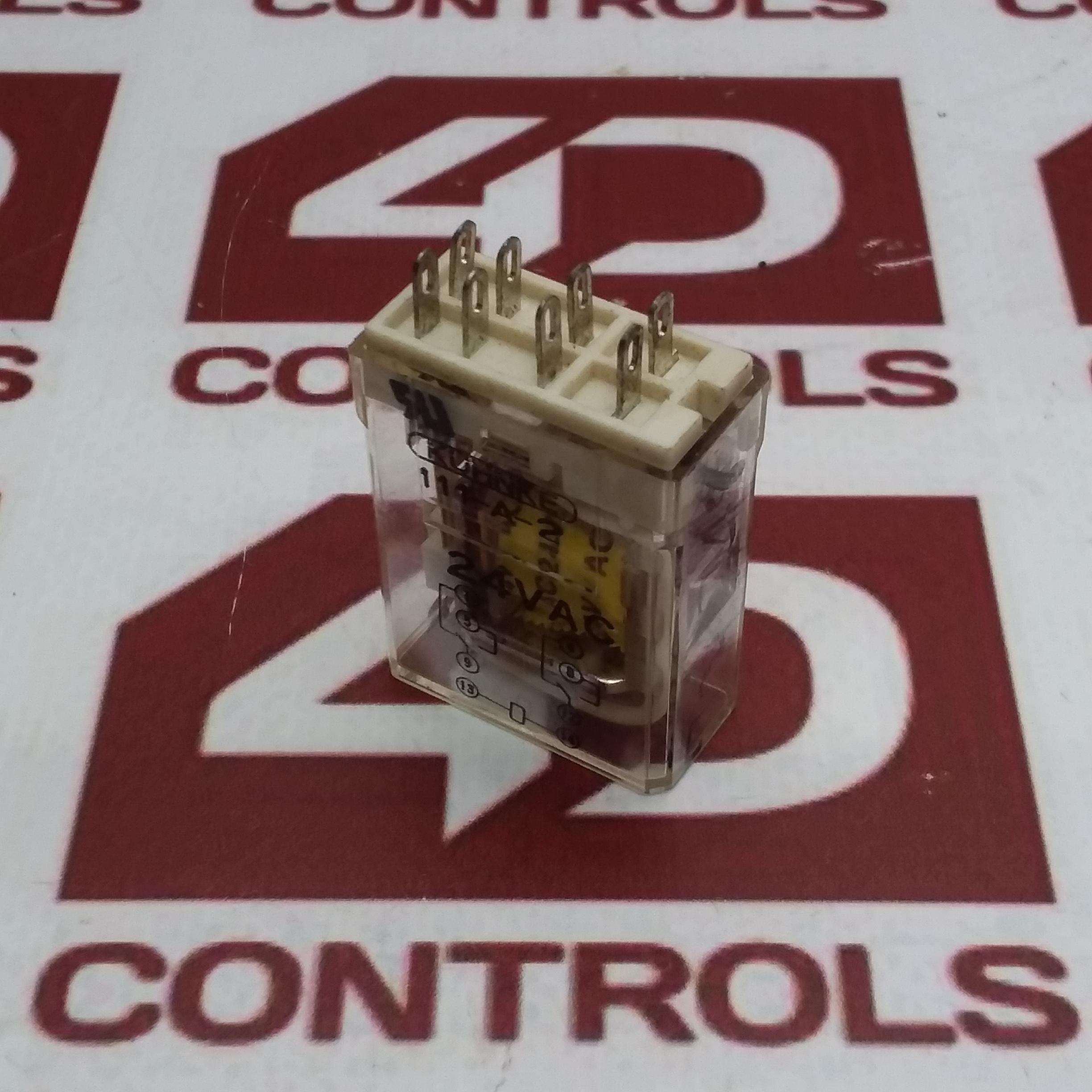 111-A2-24VAC | Kuhnke | Relay, 24VAC, 3A, 8 Blade