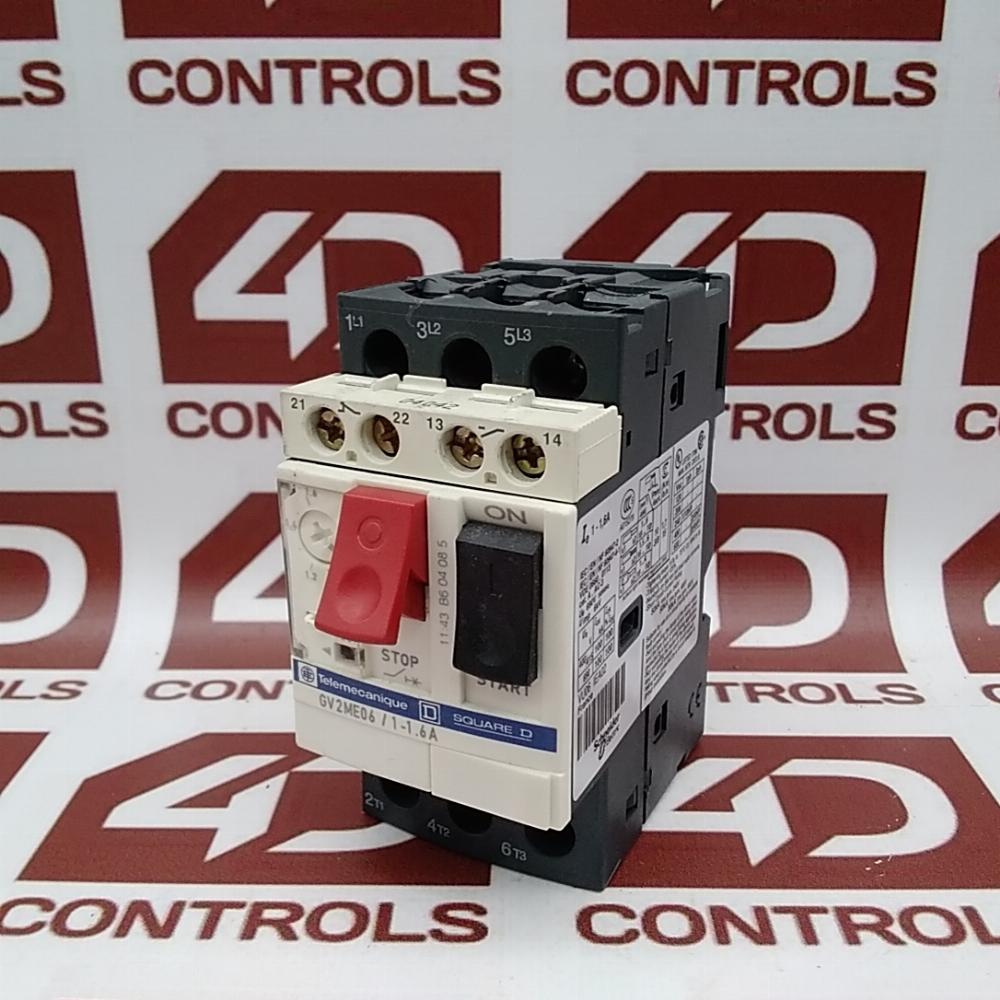 GV2ME06/1-1.6A | Telemecanique | Motor Circuit Breaker, IP20