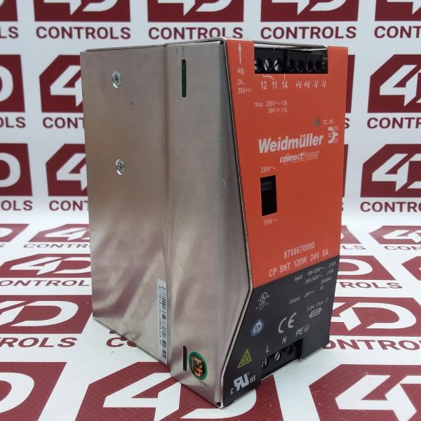 8708670000 | Weidmuller | Power Supply, Single Phase