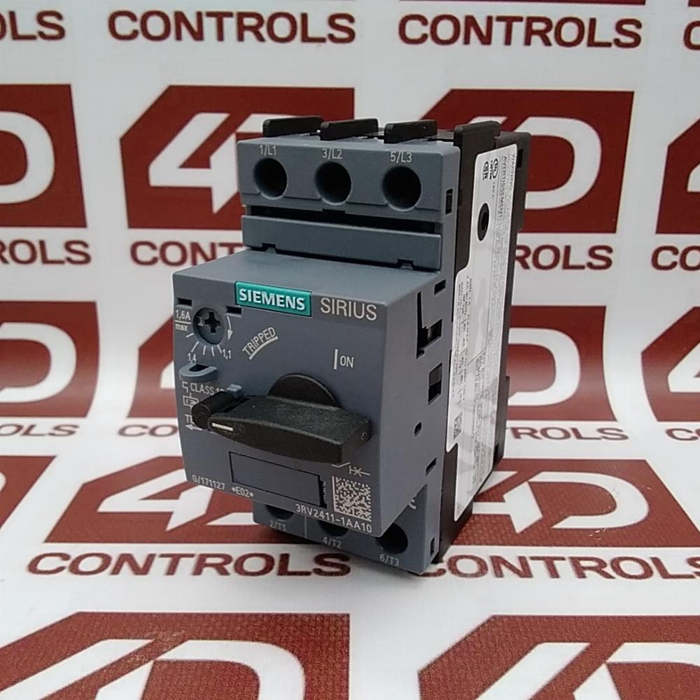 3RV2411-1AA10 | Siemens | Circuit Breaker, 1.1-1.6A