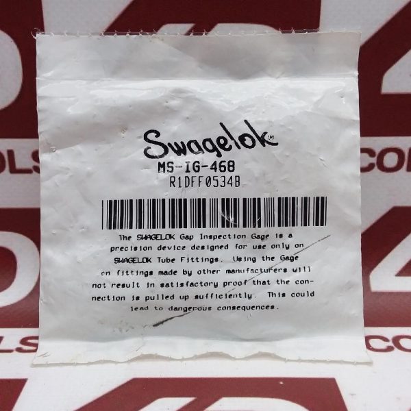 MS-IG-468 | Swagelok | Gap Inspection Gauge, 1/4,3/8,1/2 In